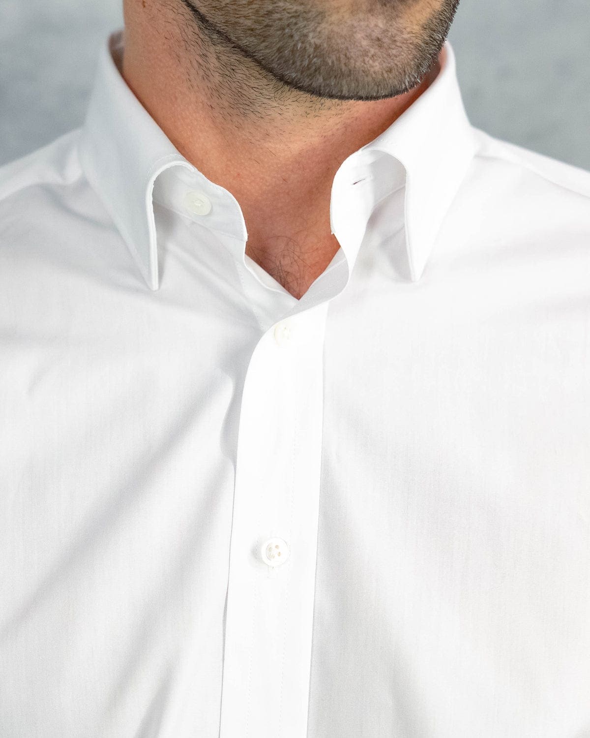 Contemporary fit, Concealed button down, two button cuff – Hilditch & Key