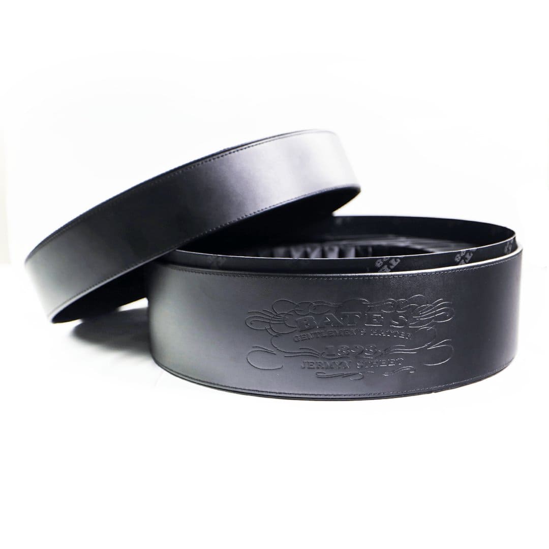 Luxury Leather Hat Box | Bates Hats – Hilditch & Key