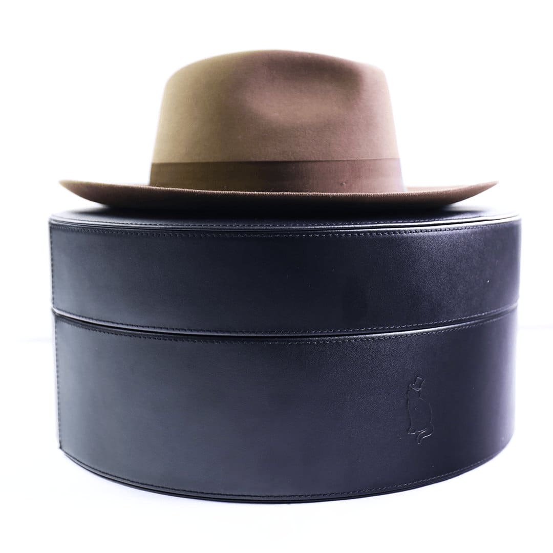 Luxury Leather Hat Box | Bates Hats – Hilditch & Key